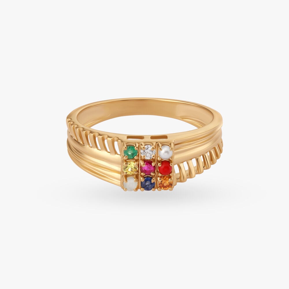 Tanishq top navaratna shop rings